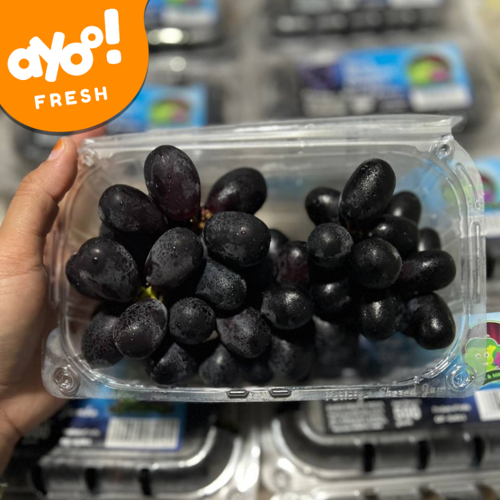 Jual Anggur Black Seedless 500 g Pack | Shopee Indonesia