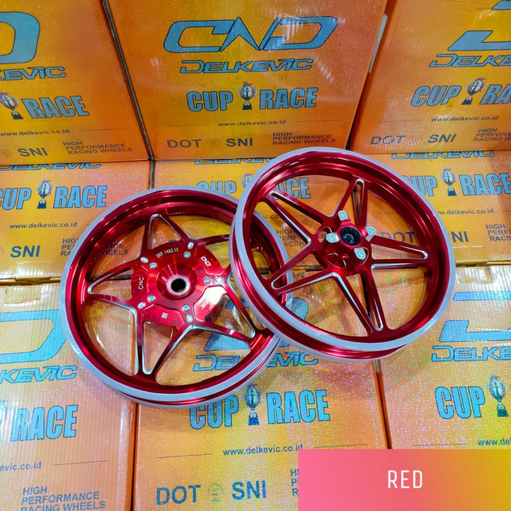 Jual VELG DELKEVIC BINTANG X1 MIO SPORTY / MIO SOUL KARBU / MIO M3 ...