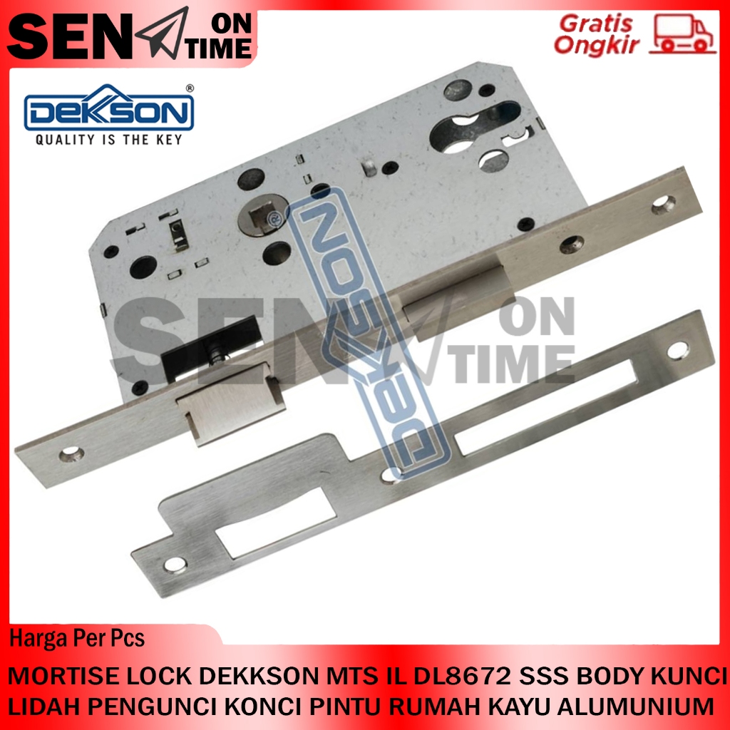 Jual MORTISE LOCK DEKKSON MTS IL DL8672 SSS BODI KUNCI SWING HEAVY DUTY ...