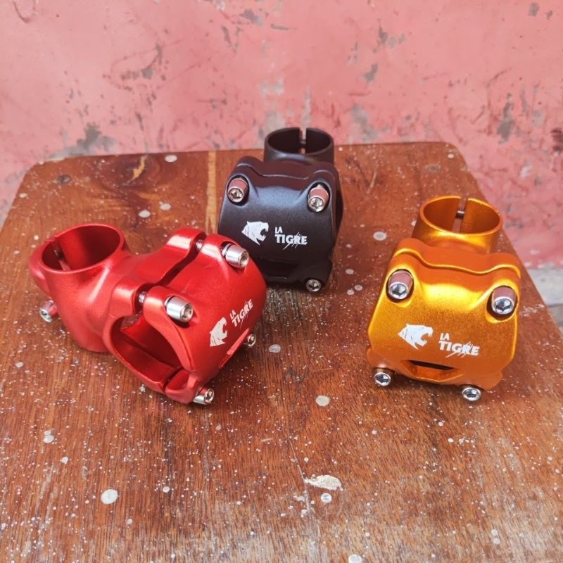 Jual Stem alloy La Tigre 50 mm stem sepeda mtb stem oversize | Shopee ...