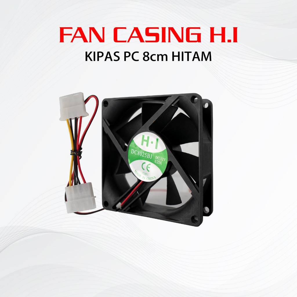 Jual EYOTA FAN CASING 8CM HITAM KOMPUTER PC DESKTOP | Shopee Indonesia