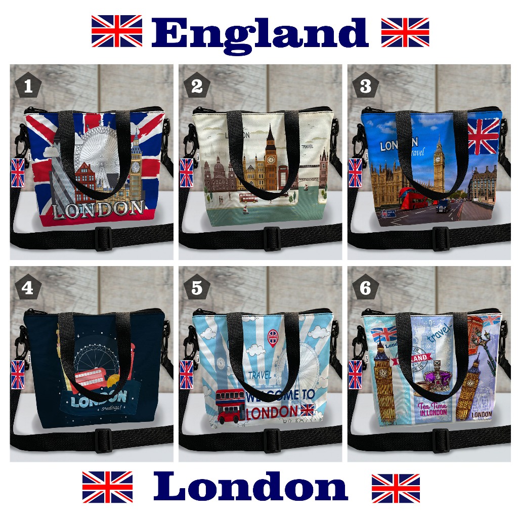 Jual TAS LONDON / ENGLAND BISA TENG TENG BISA SELEMPANG ST 005 | Shopee ...