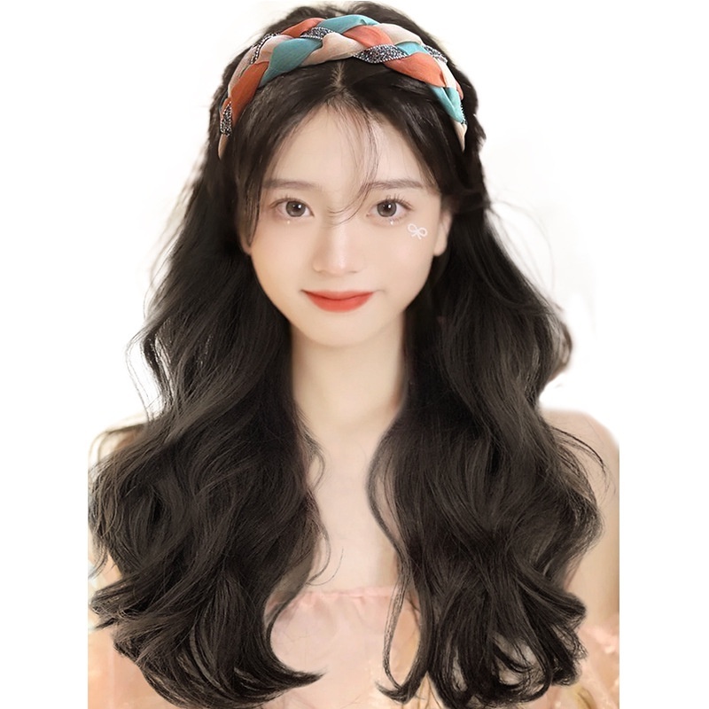 Jual RSW WIG BANDO / RAMBUT PALSU WANITA MODEL BANDANA 01 CURLY / LURUS ...