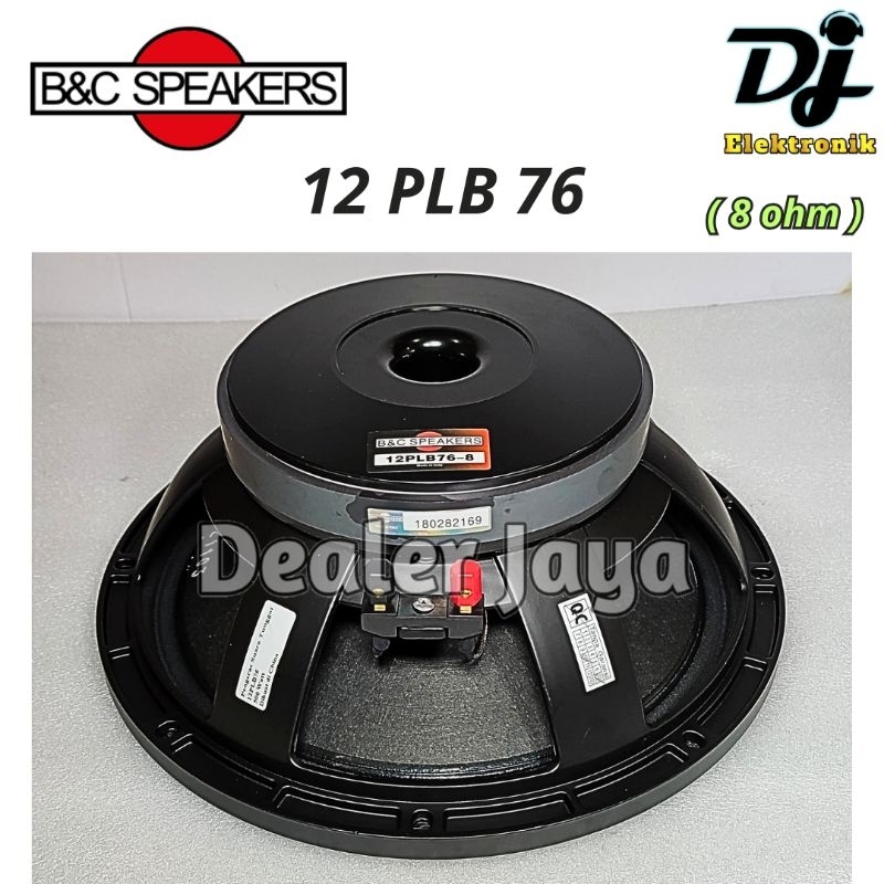 Jual Speaker Komponen B&C / BNC 12 PLB 76 / 12PLB 76 / 12 PLB76 / 12PLB76 - 12 inch (8 ohm ...