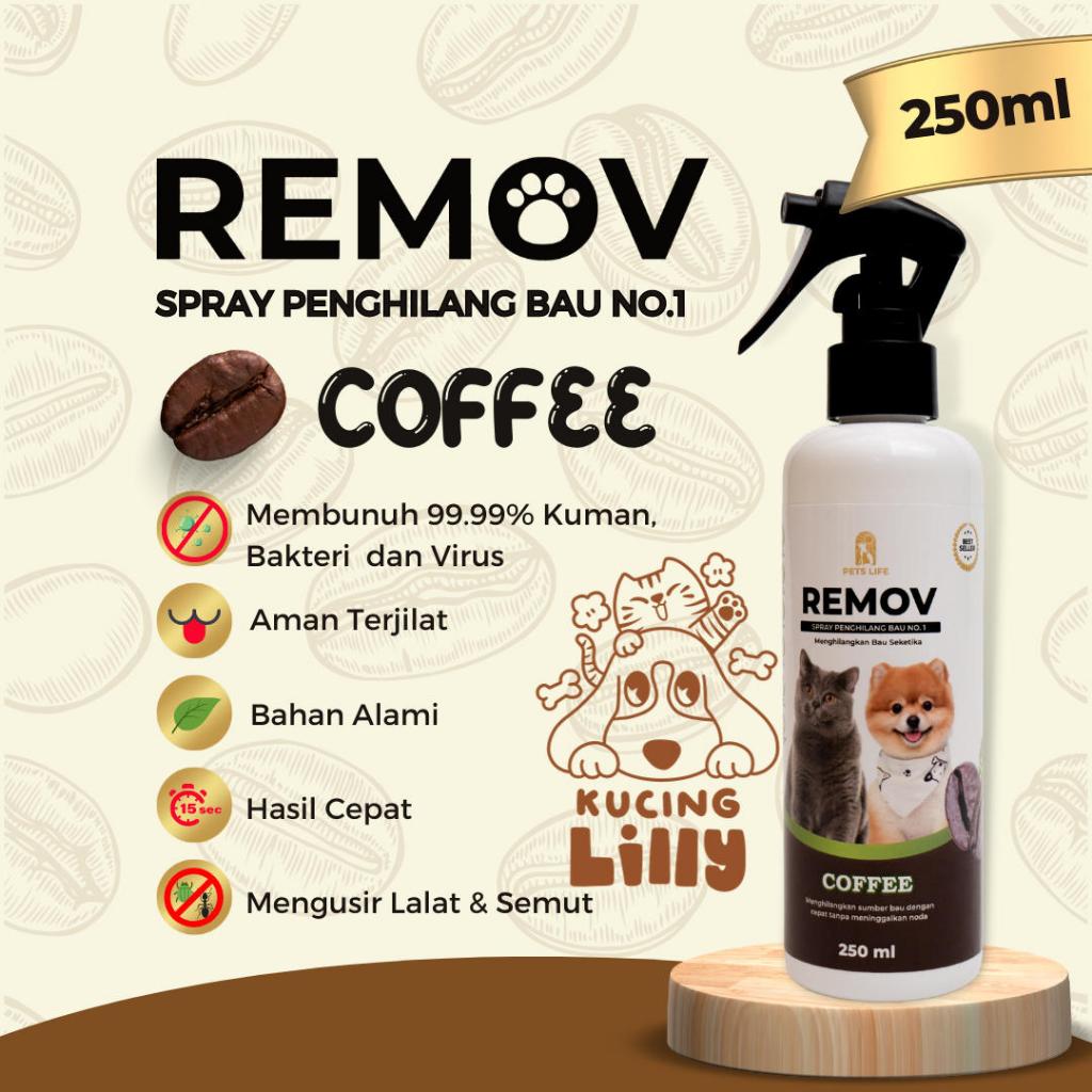 Jual REMOV Spray Penghilang Bau - Penghilang Bau Pipis Poop Anjing ...