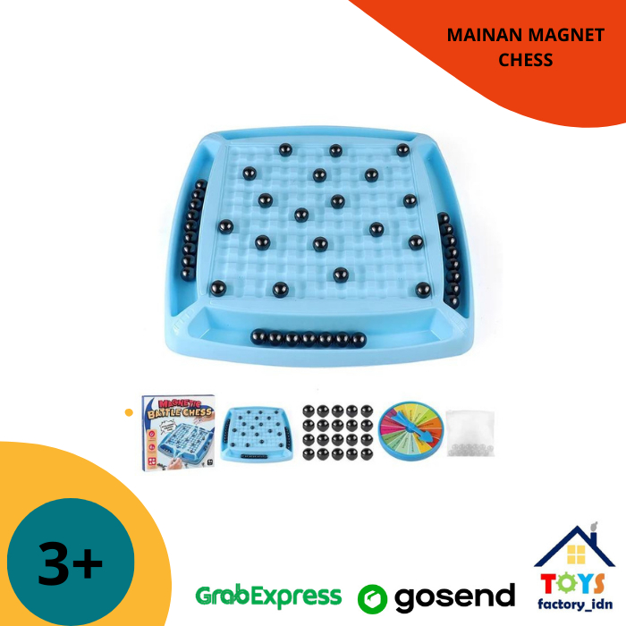 Jual Mainan Permainan Papan Seru Edukasi Anak Catur Magnet Mini ...