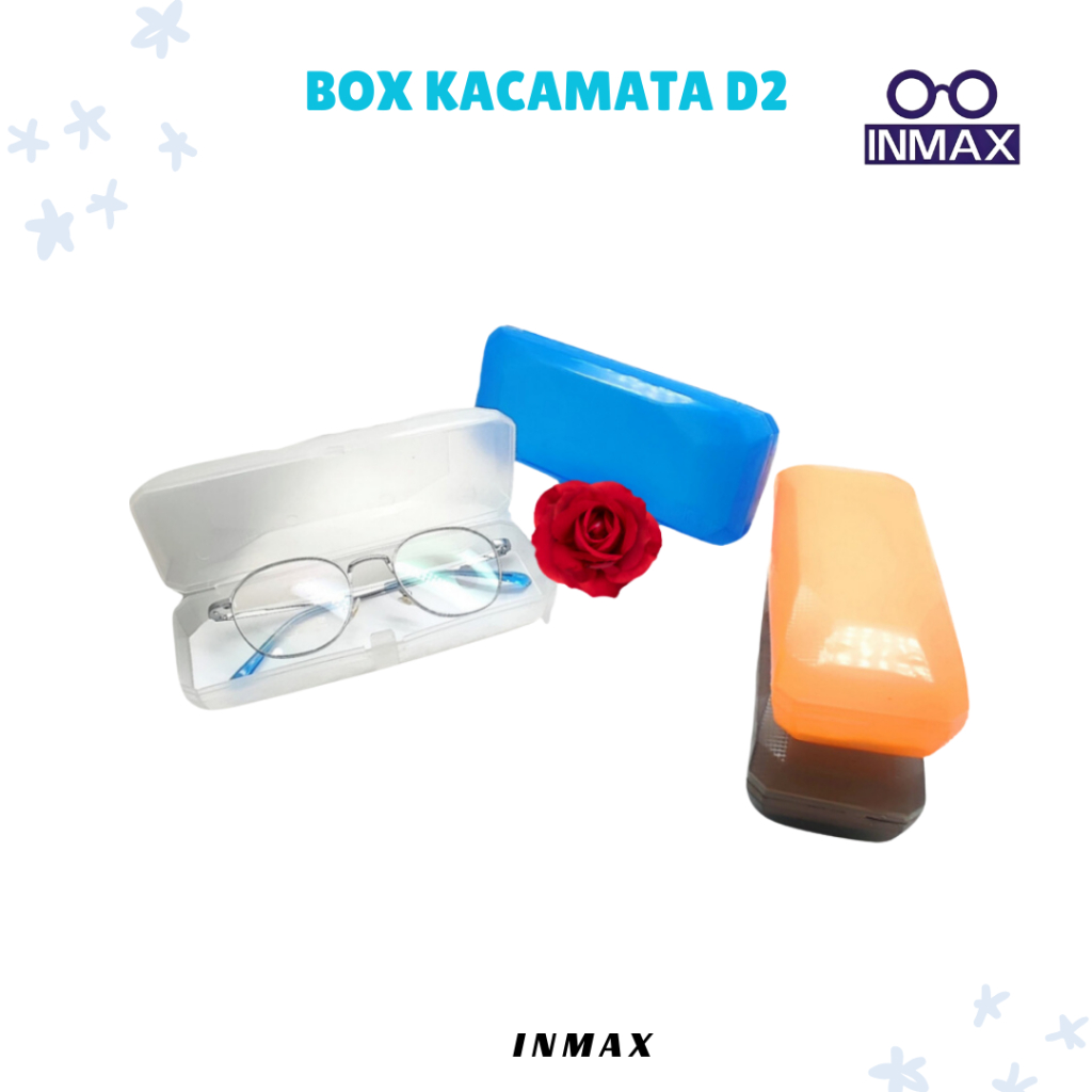 Jual BOX KACAMATA/KOTAK KACAMATA/TEMPAT KACAMATA D2 | Shopee Indonesia
