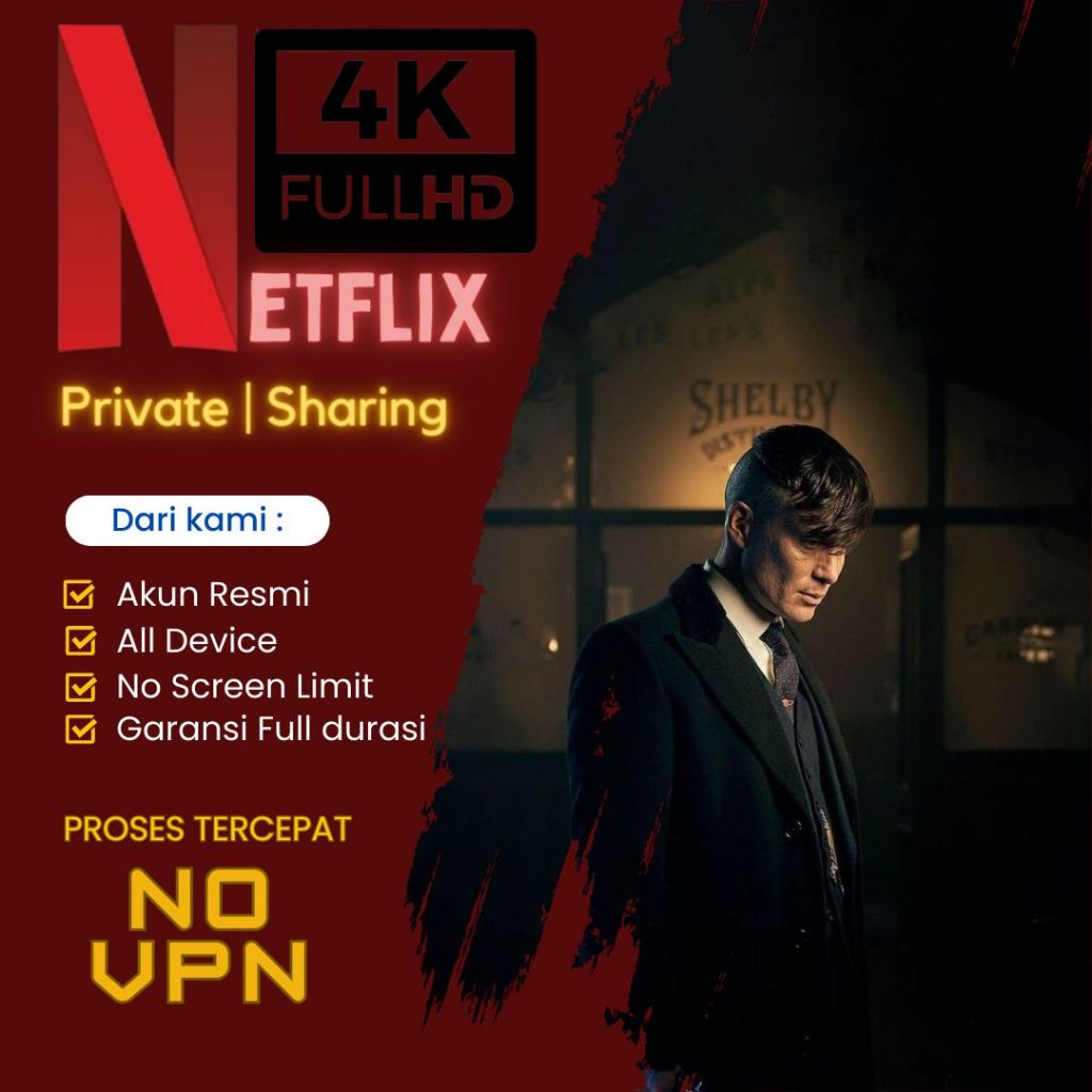 Jual NETFLIXX PREMIUM 4K UHD private & sharing | Shopee Indonesia