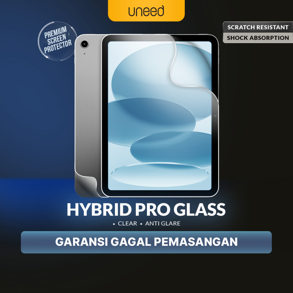 Jual UNEED Hybrid Pro Anti Break Tablet & iPad Screen Protector ...