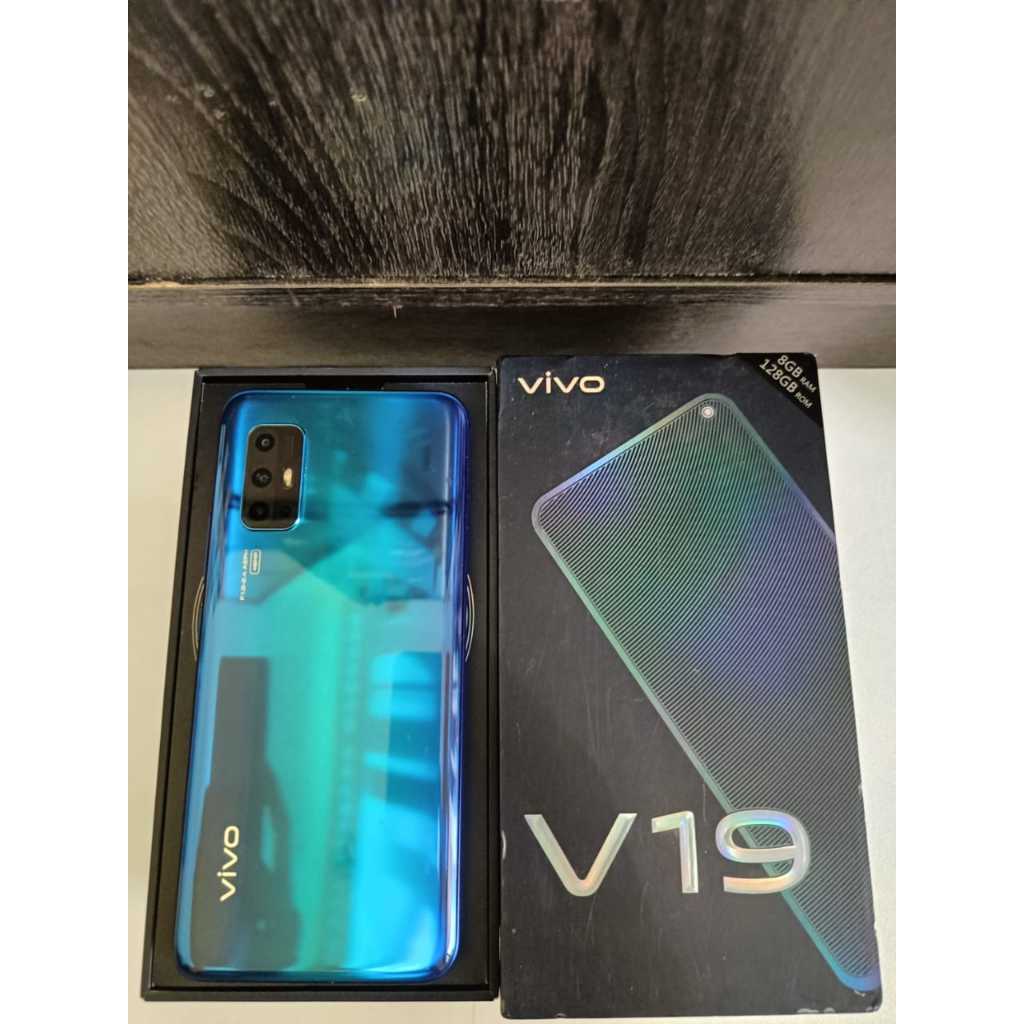 Jual VIVO V19 8/128GB SECOND FULLSET GARANSI | Shopee Indonesia