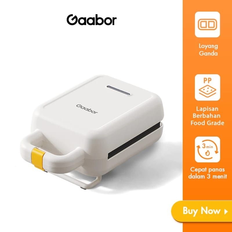 Jual Kimsinar - Gaabor Sandwich Maker 600 watt | Shopee Indonesia