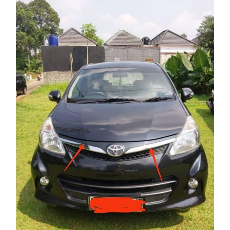 Jual List Grill Chrome Bumper Depan All New Avanza Veloz 2012-2015 ...