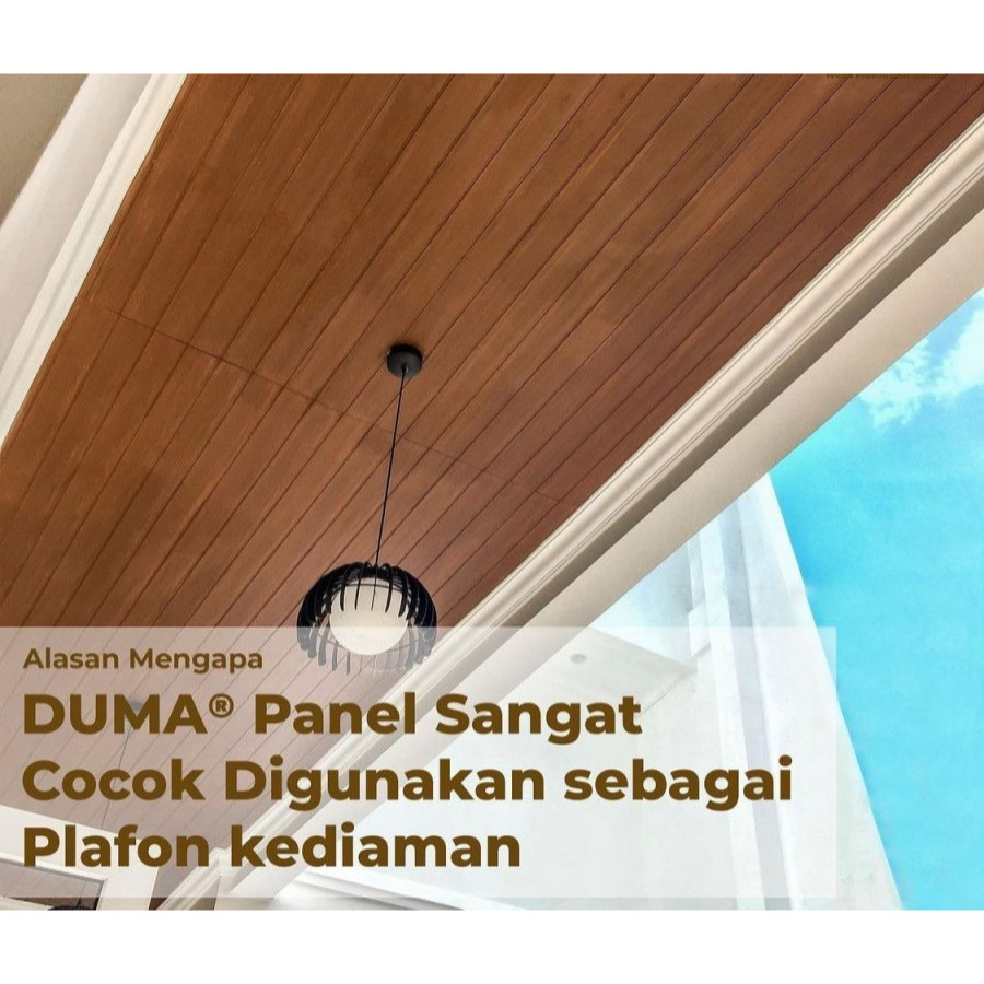 Jual DUMA PANEL MODERN - 150 TERSEDIA 3 & 5 METER WALL PANEL WPC ...