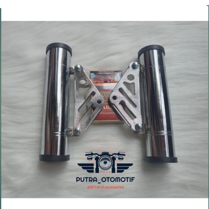 Jual PANGKON LAMPU DEPAN AS 31, CB, GL, MP, TIGER STENLIS SEGITIGA BESI ...