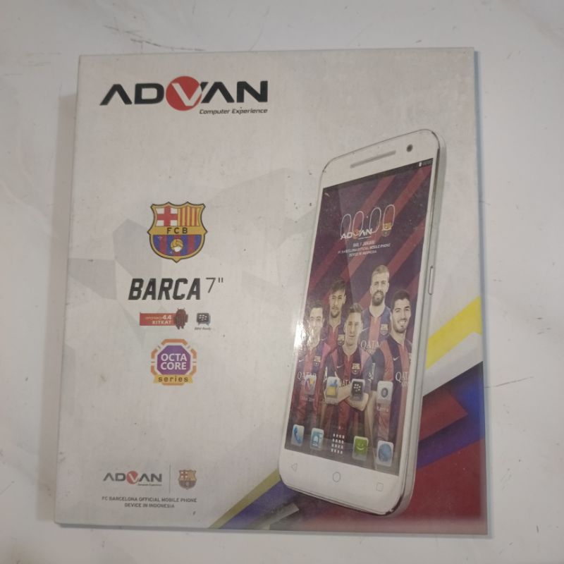 Jual Tablet Advan Barca 7" Fullset Barter Tab Advan Mati Total | Shopee ...