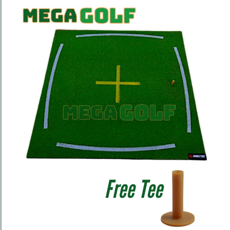 Jual Driving mat golf premium halipad ukuran 120 x 120 cm free tee ...