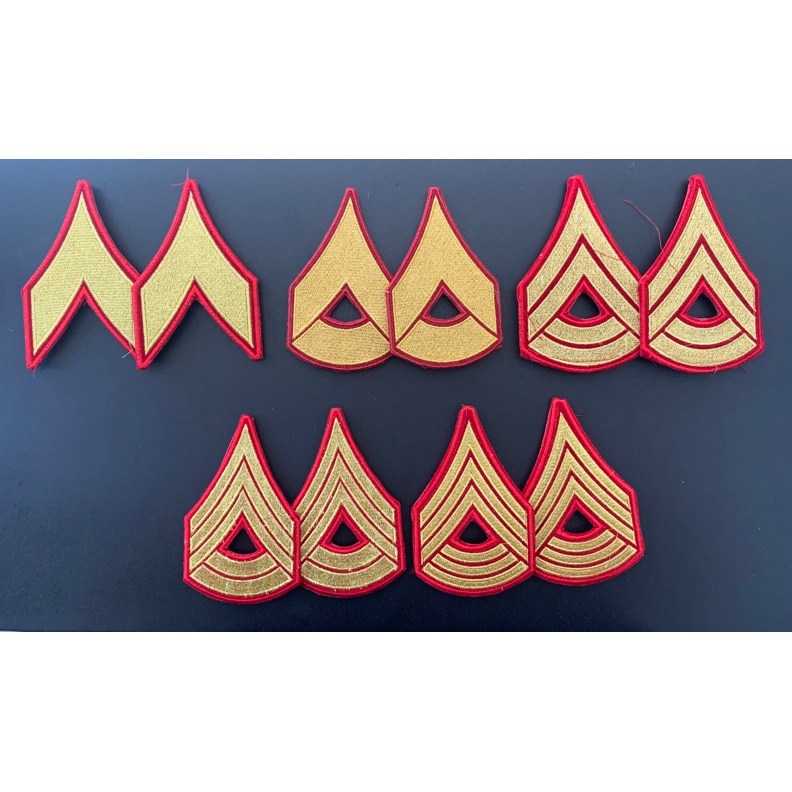 Jual KODE A85F Sevron PDH untuk Lengan AKMIL Akademi Militer TNI AD AL ...