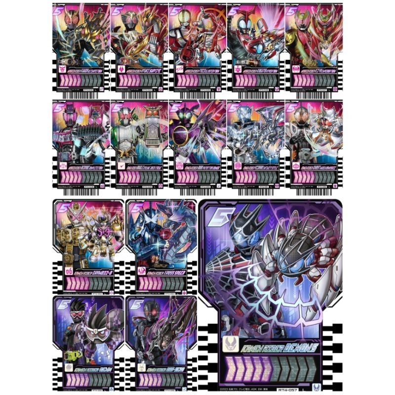 Jual Legend Rare (L) - Phase 04 - Ride Chemy Trading Card - Kamen Rider ...