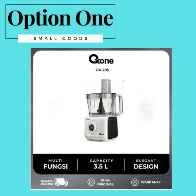 Jual Oxone Jumbo Food Processor OX-295 / OX 295 / OX295 | Shopee Indonesia