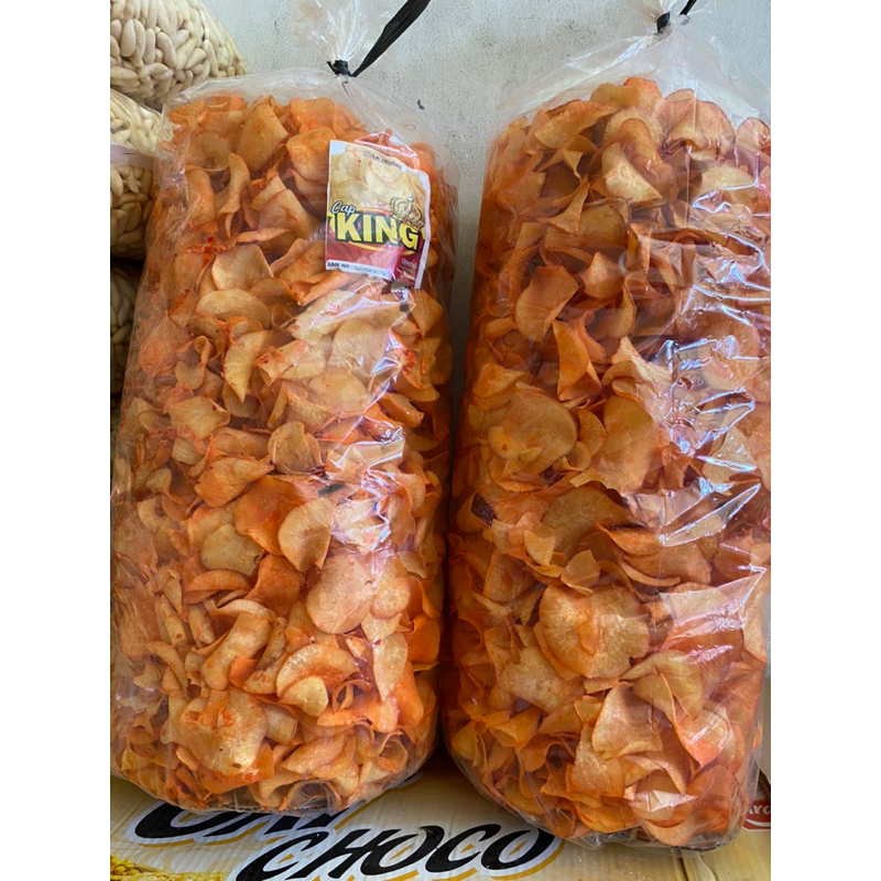 Jual Kripik Singkong Balado 1kg Ceriping Balado Gurih Renyah Bikin ...
