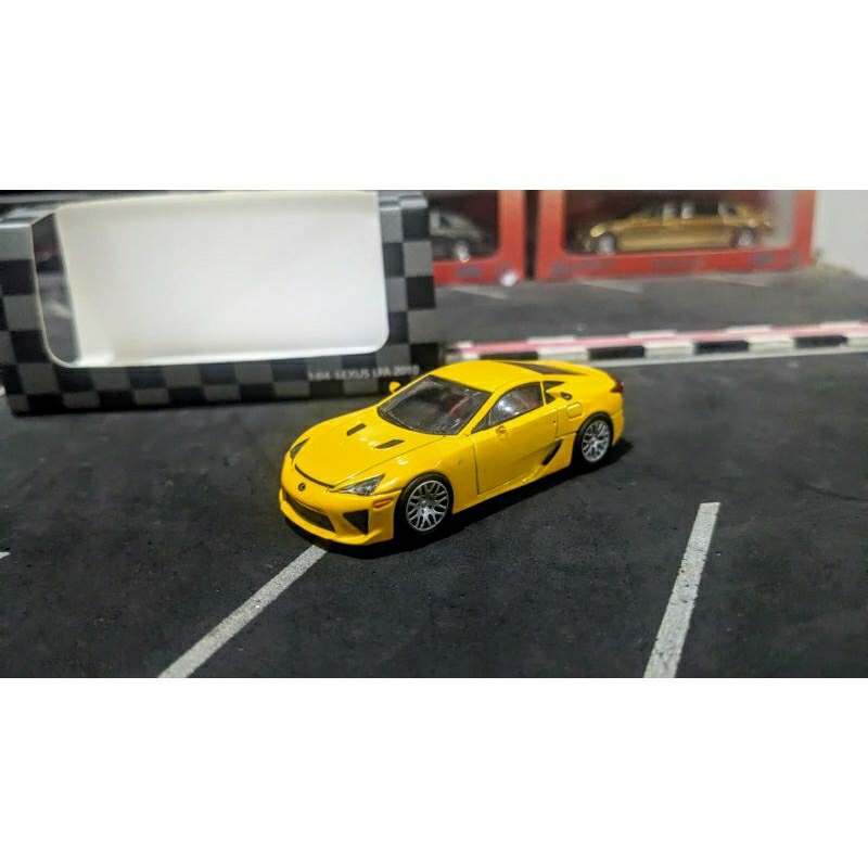 Jual Diecast DCT Diecast Team Lexus LFA Yellow Swap velg ban | Shopee Indonesia