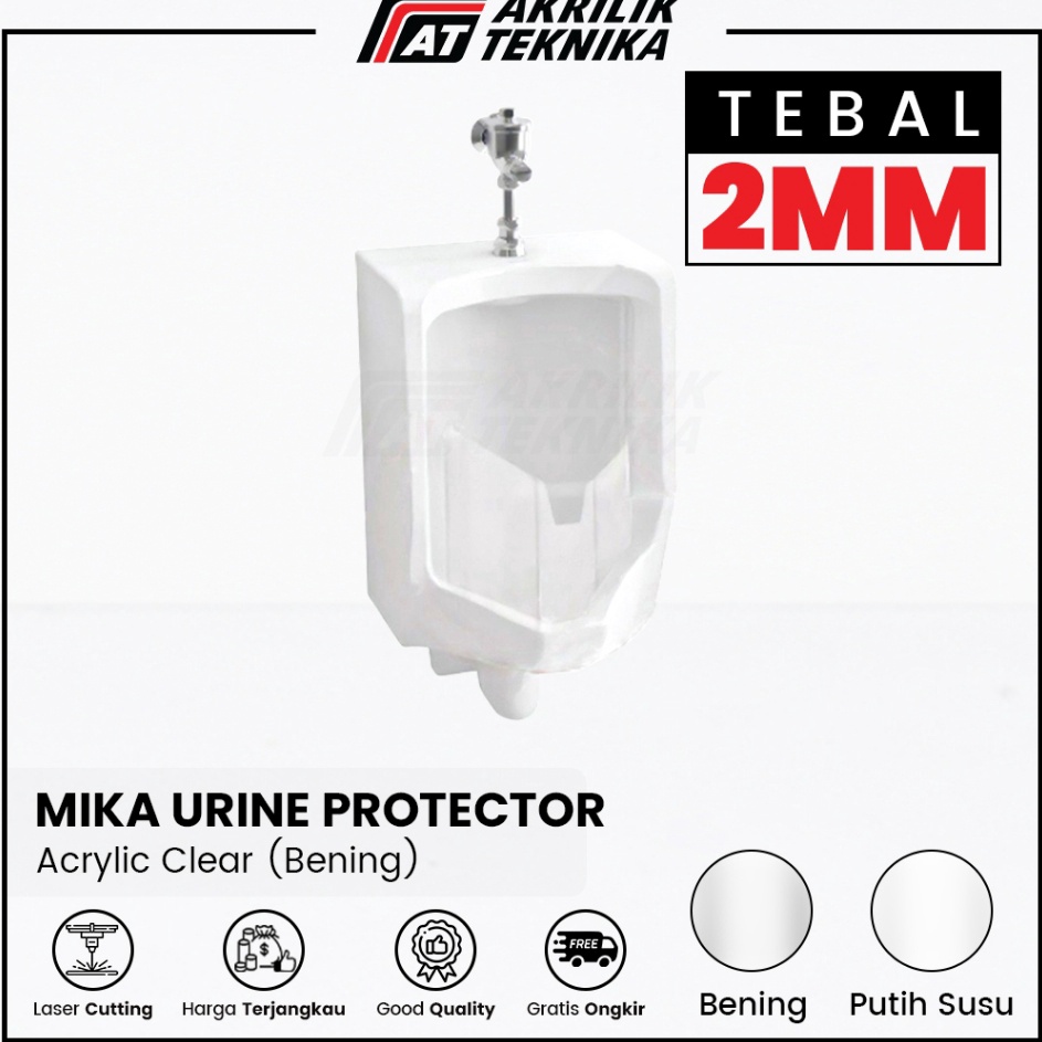 Jual LFf Mika Urine Sekat Toilet Toto U57 dan U57m Urinoir Kloset Protector D | Shopee Indonesia
