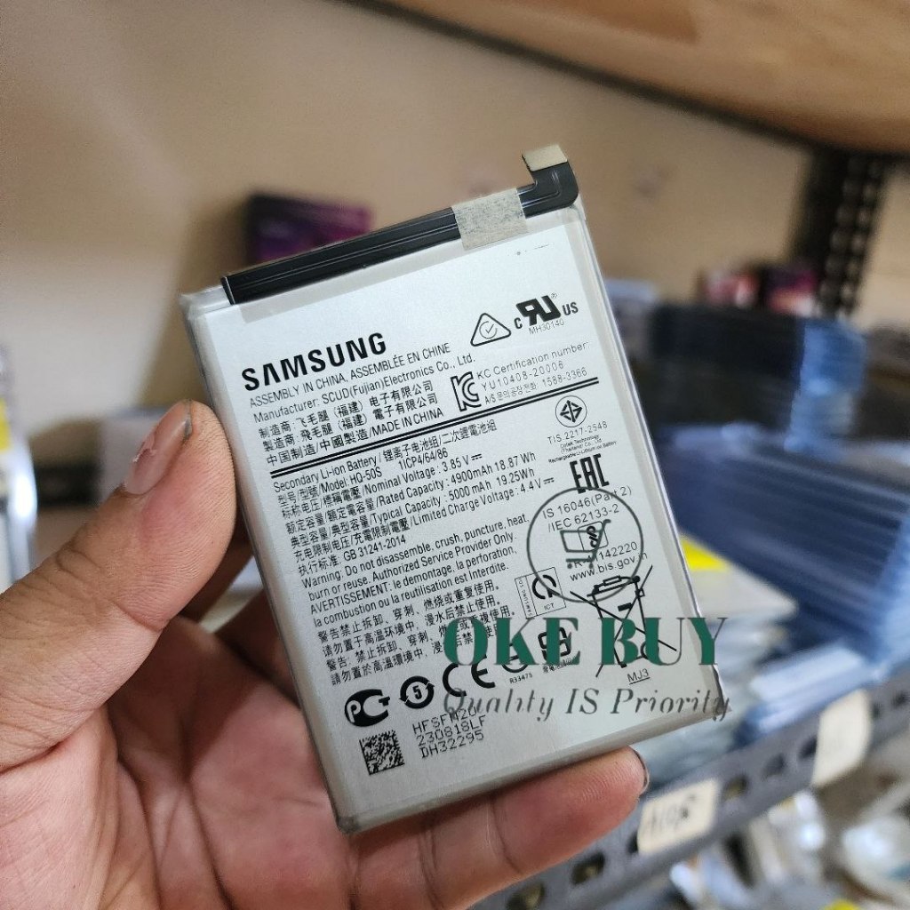 Jual Baterai Batre Batrei Samsung Galaxy A02s A025F SM-A025F HQ-50S Original Batrai Battery ...