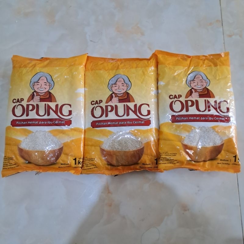 Jual BERAS OPUNG 1KG ENAK PULEN | Shopee Indonesia