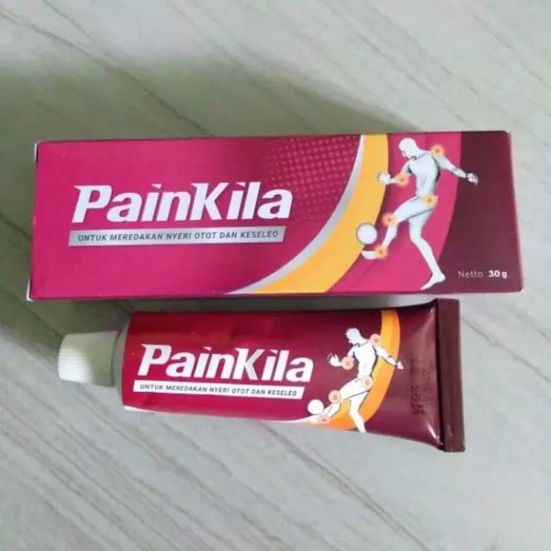 Jual Painkila Krim 30gr - Meredakan nyeri otot dan keseleo | Shopee ...