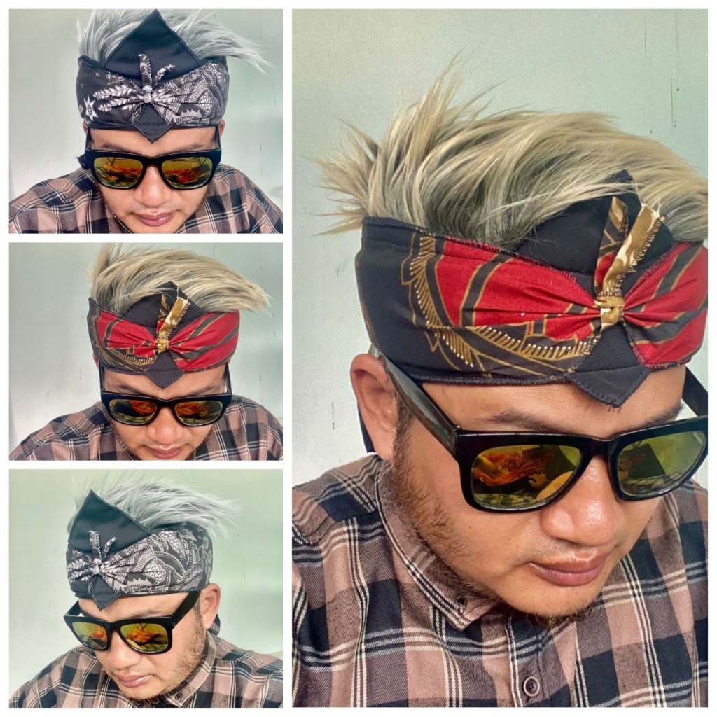 Jual Blangkon Rambut Palsu | Blangkon Sunda | Balngkon Jawa | Blangkon ...