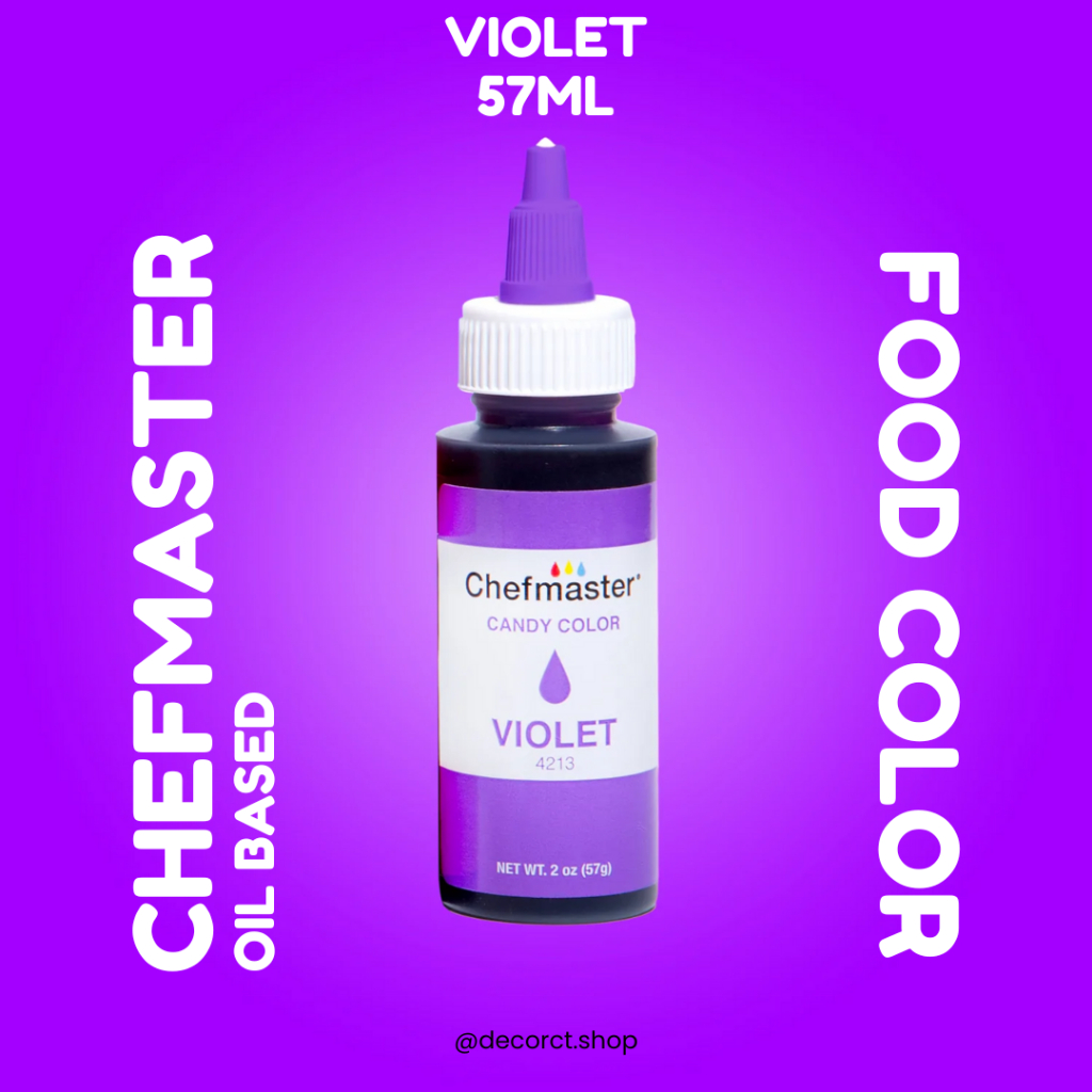 Jual Chefmaster Candy Color - Violet / Pewarna Makanan Kue | Shopee ...