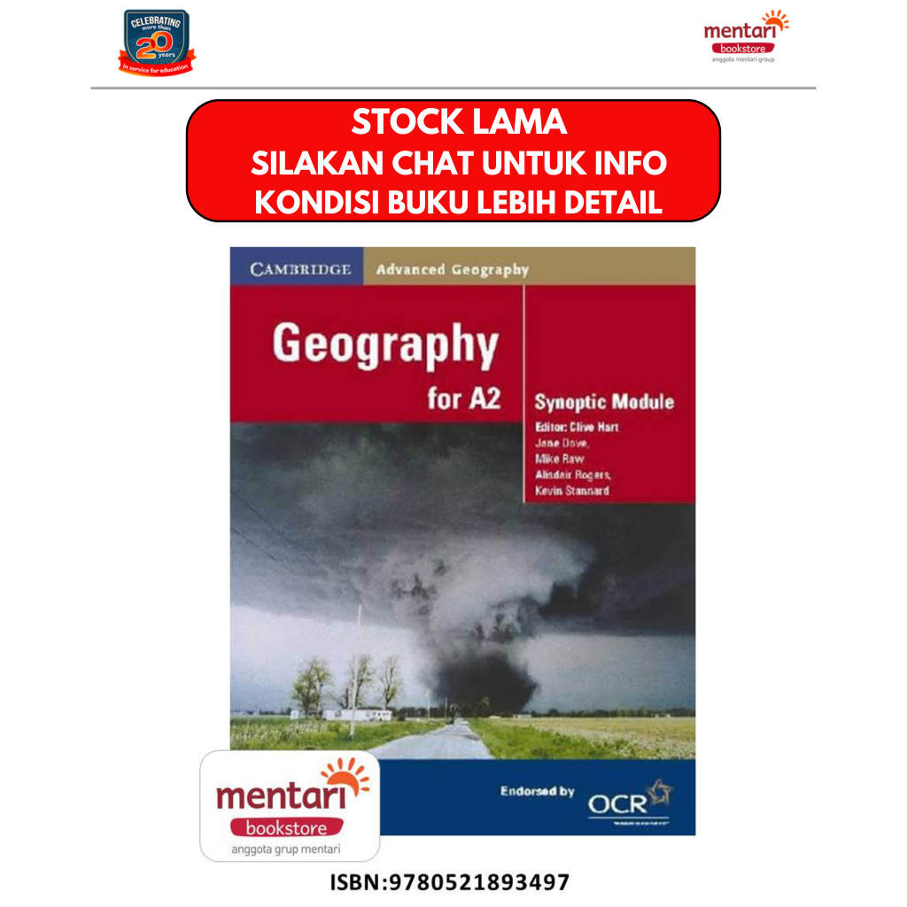 Jual Geography for A2 | Buku Pelajaran Geografi [CLEARANCE SALE] | Shopee Indonesia