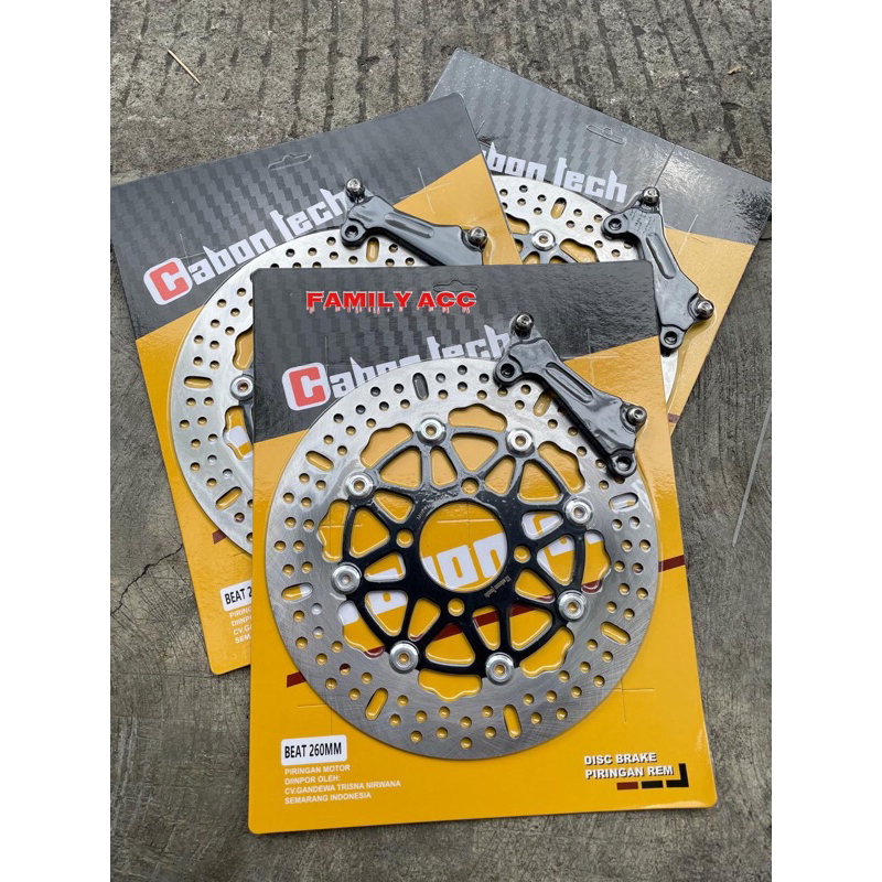 Jual PIRINGAN CAKRAM LEBAR 260 MM VARIASI ULTIMA BULAT DISC BRAKE BEAT ...