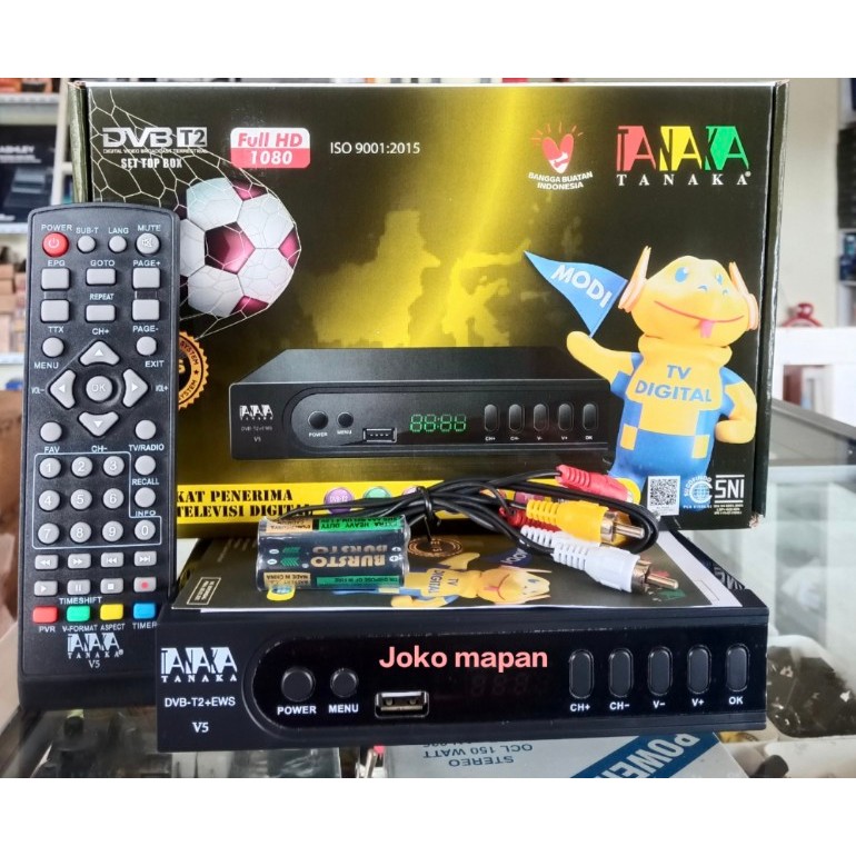 Jual stb tanaka V5 set top box tv digital tanaka v2 | Shopee Indonesia