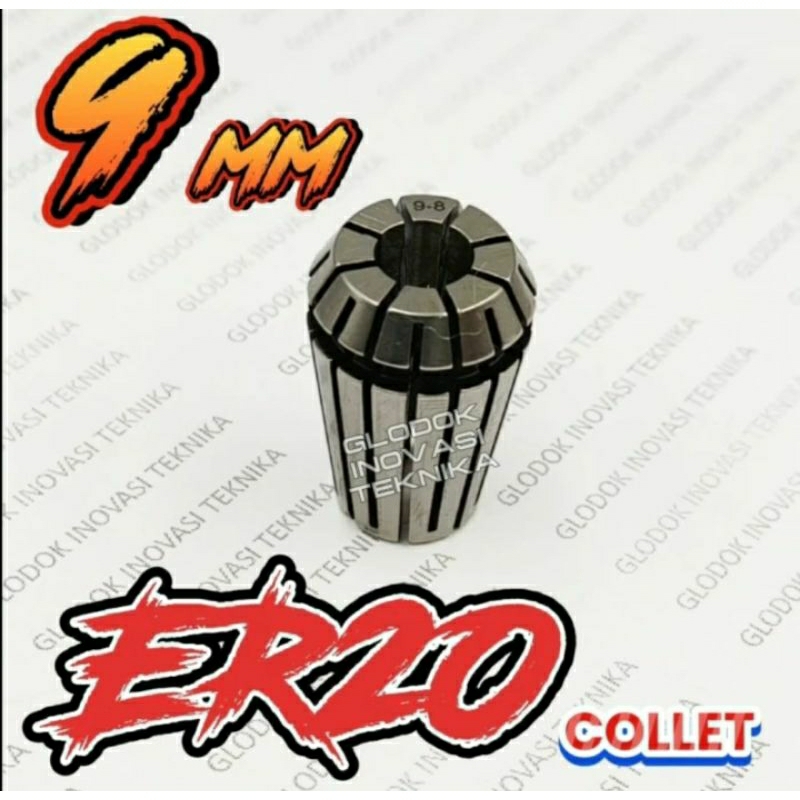 Jual Collet Colet Chuck ER20 ER 20 CNC Router Milling Arbor Mata ...