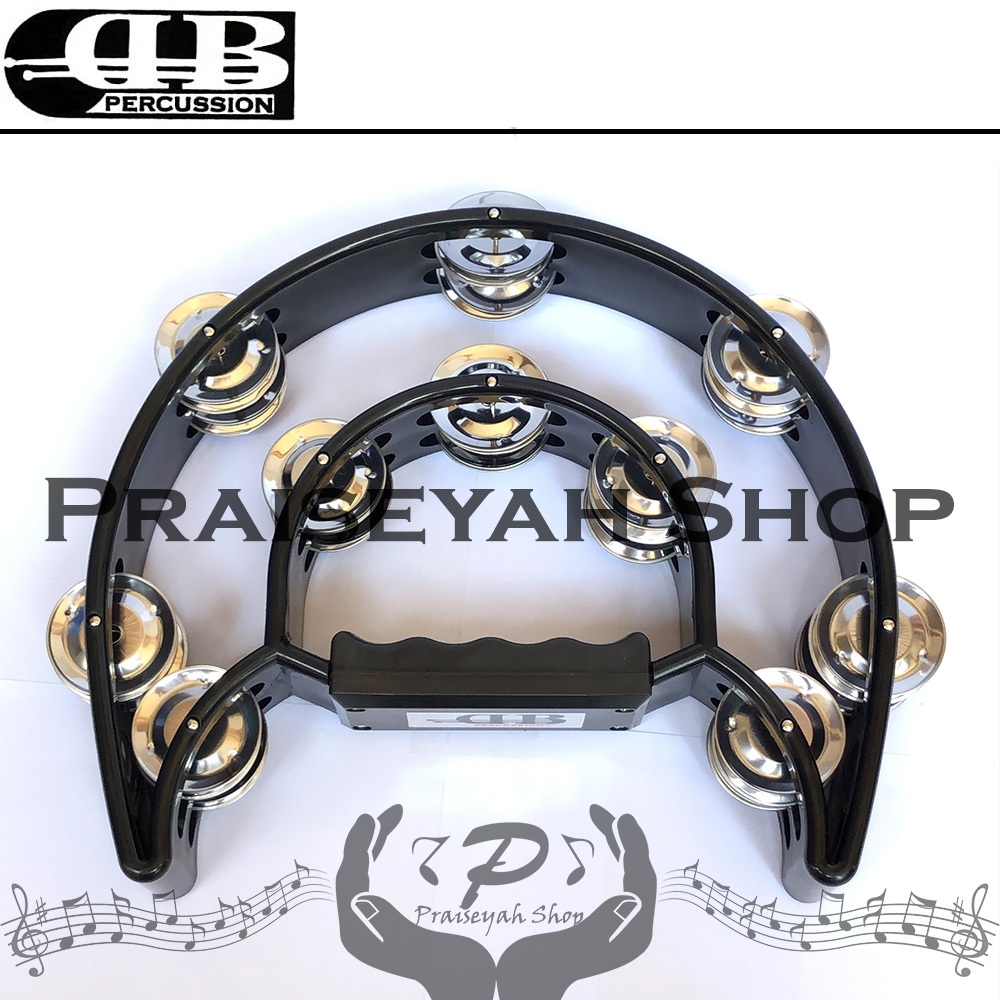Jual Tamborin Kecrekan Drum DB Percussion Perkusi Hitam | Shopee Indonesia