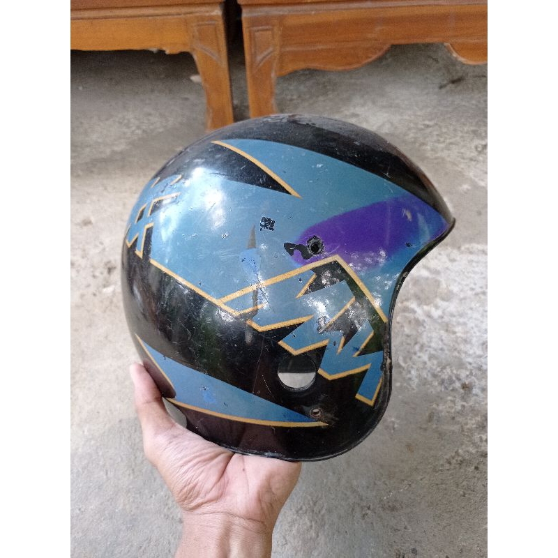 Jual helm jadul Yamaha RX king fiz r ori (bahan 2) | Shopee Indonesia