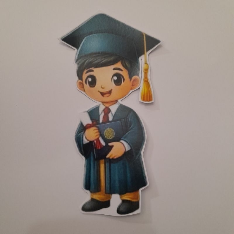 Jual Topper wisuda graduation topper buket topper kartun wisuda ...