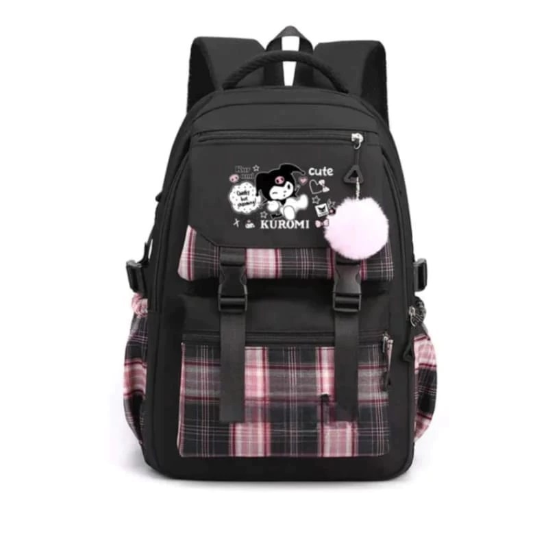 Jual ARB - Tas Ransel Anak Sekolah Perempuan Sd Smp Sma Motif Kuromi Cute | Shopee Indonesia