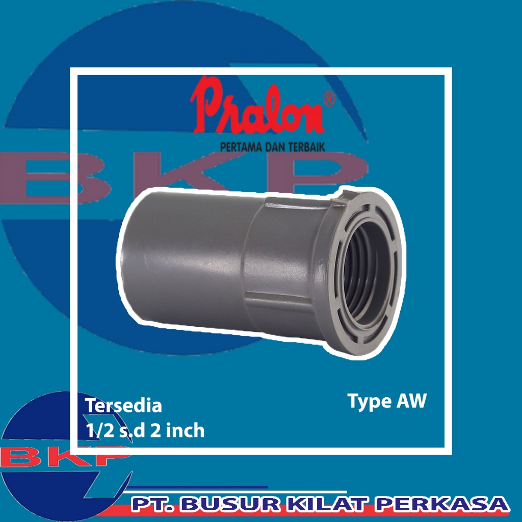 Jual Sdd 3/4 Inch Pvc Pralon Aw / Sdd ( Sock Drat Dalam ) / Sambungan ...