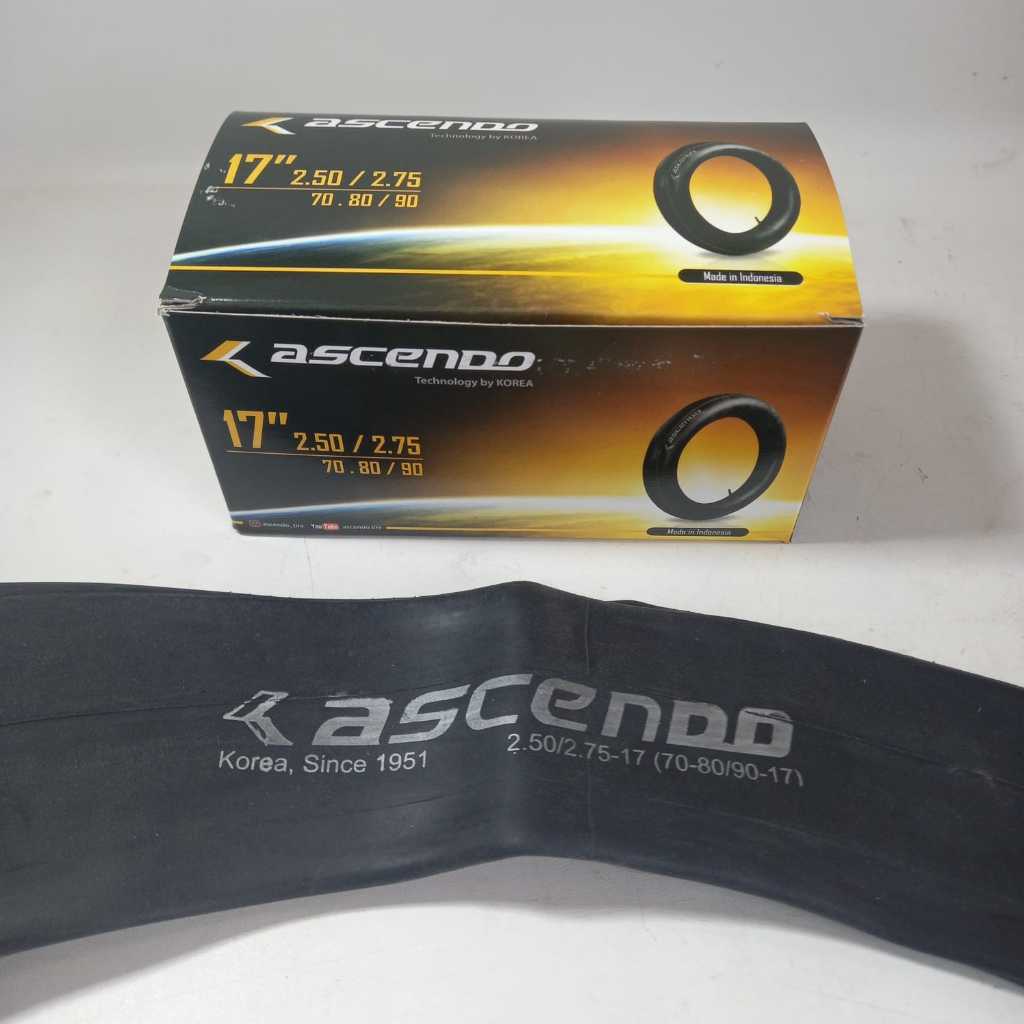 Jual BAN DALAM ASCENDO 250/275-17 70/90 RING 17 80/90 RING 17 ASCENDO | Shopee Indonesia