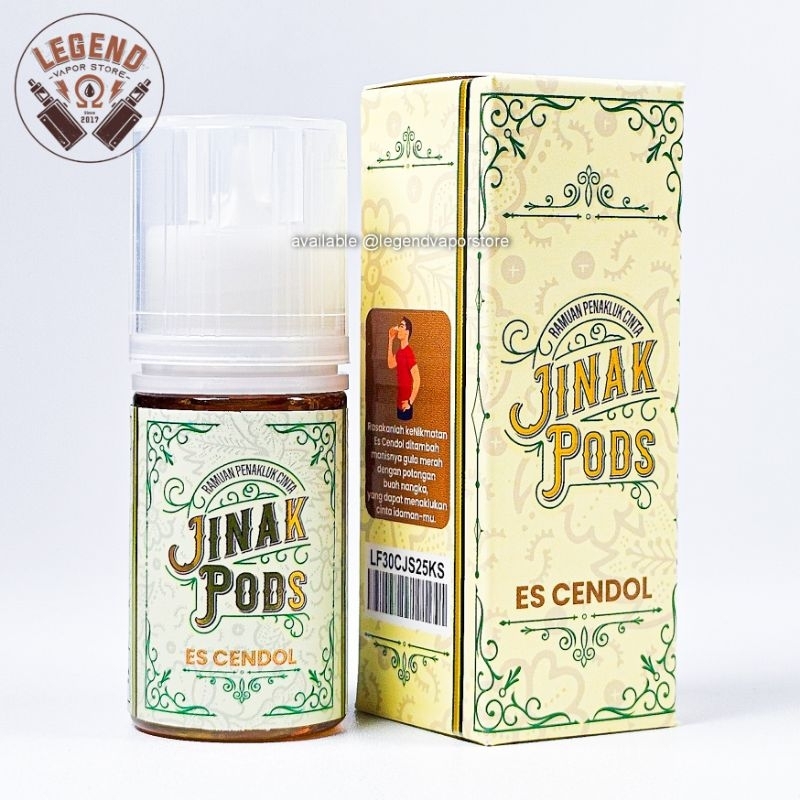 Jual SALT NIC - LIQUID JINAK PODS Es Cendol 30ML 25MG AUTHENTIC ...