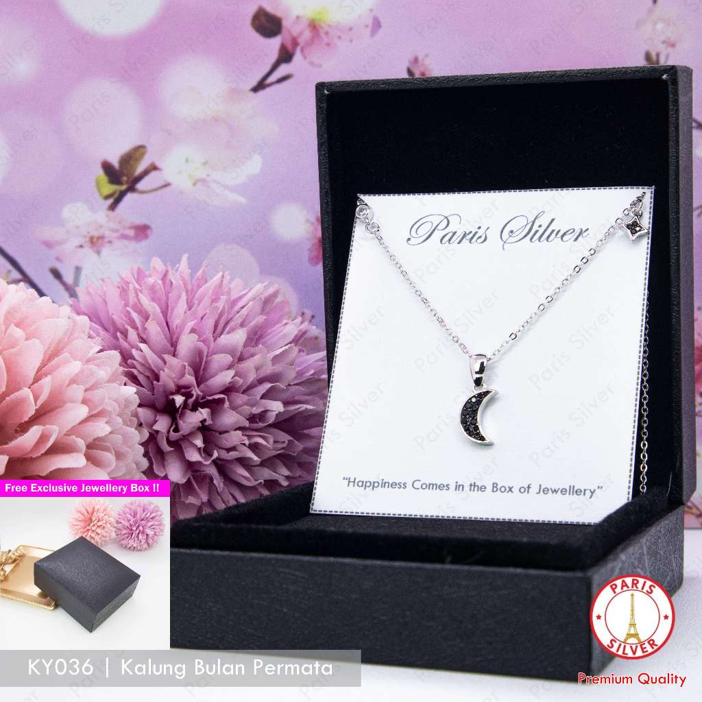 Jual Kalung Bulan Bintang Luna Eclipse Moon Star Necklace Perak 925 ...
