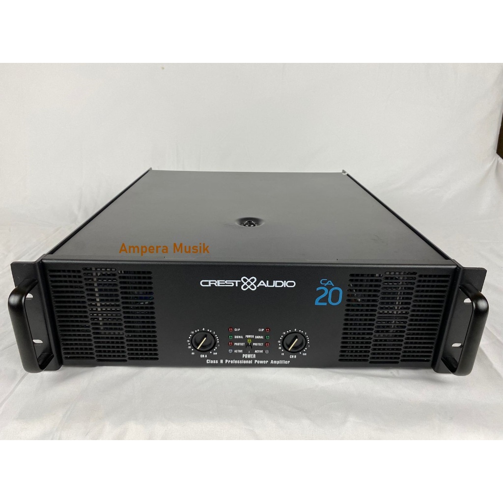 Jual POWER AMPLIFIER CREST AUDIO CA 20 / CA 20 C / CA 20 CREST AUDIO ...