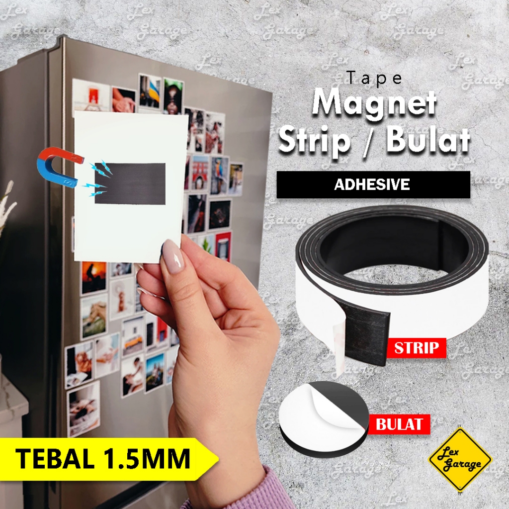 Jual Magnet Kulkas Magnet Strip Lembaran Tempelan Kulkas Magnet ...