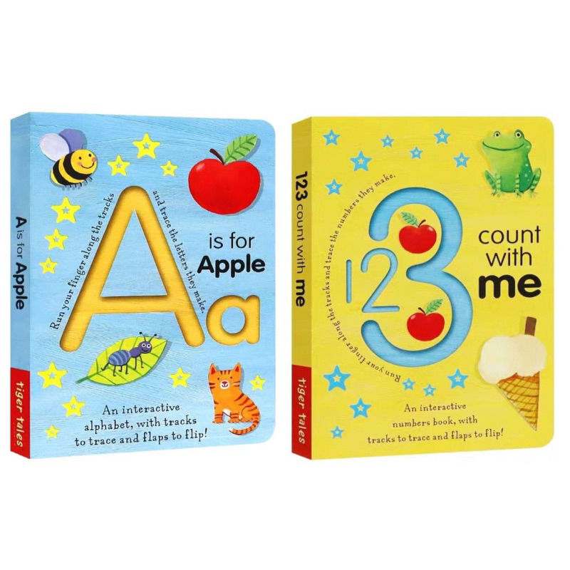 Jual A is For Apple Buku Belajar Alphabet Berhitung ABC 123 Anak ...
