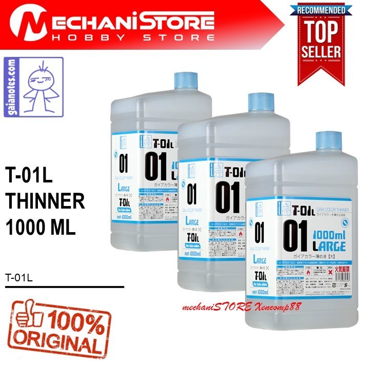 Jual GAIA Color Thinner T-01 T01 T 01 Series - GaiaNotes Thinner 1000 ...