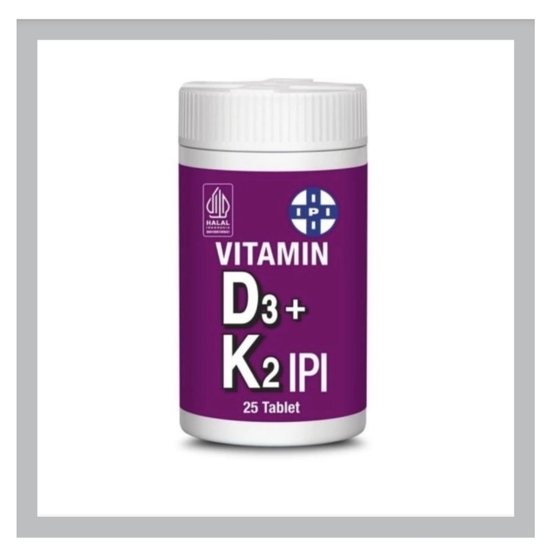 Jual ipi vitamin d3 + k2 isi 25 tablet | Shopee Indonesia