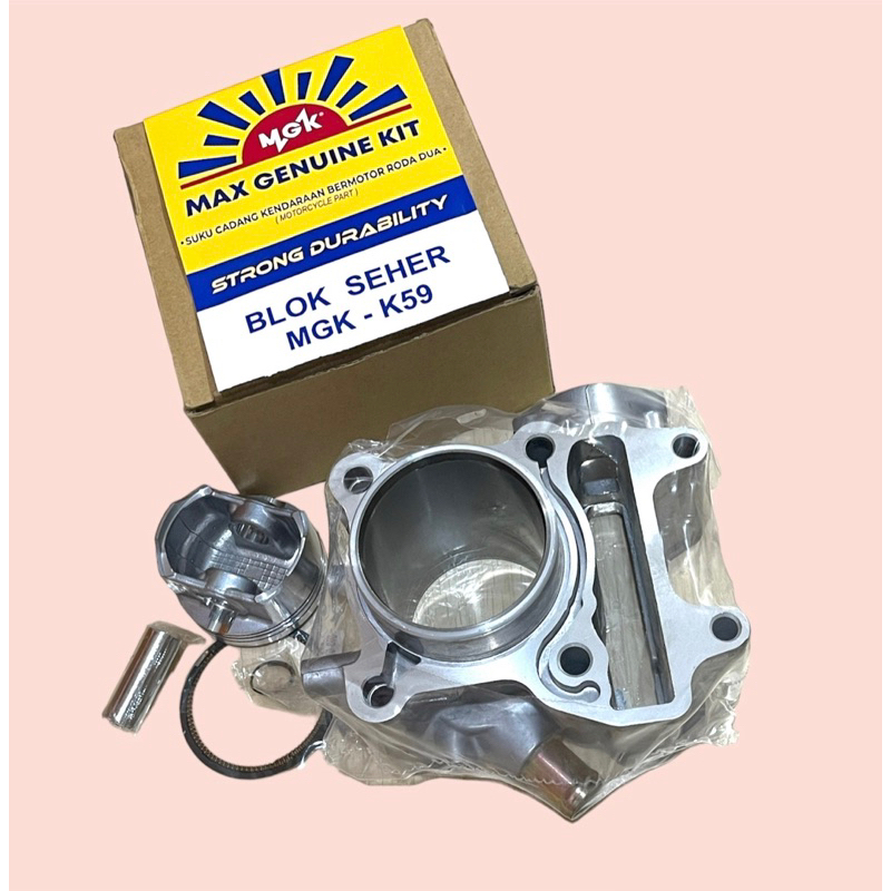 Jual MGK Blok Seher Vario 150 Blok Seher K59 Cylinder Comp Set Komplit ...