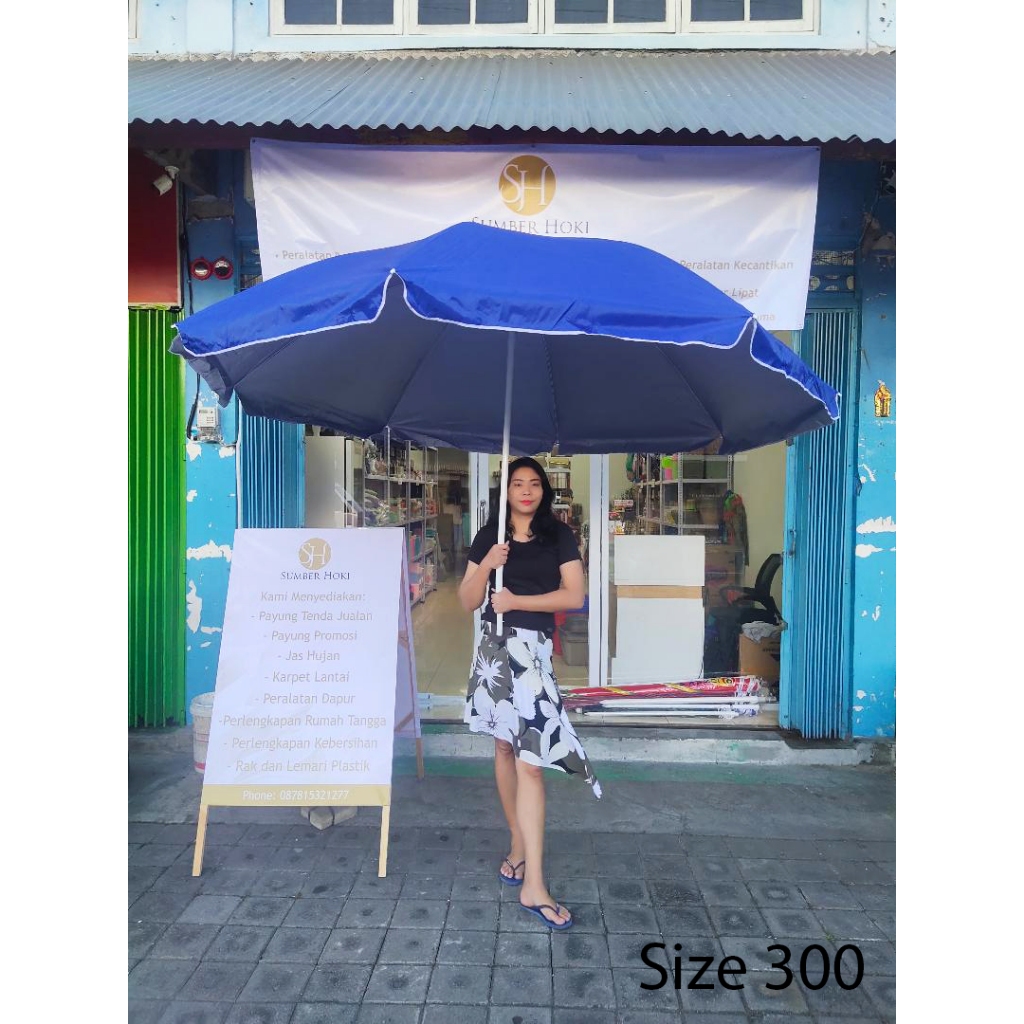Jual Payung Tenda Jualan / Payung Pantai Jumbo Ukuran 180 Sampai 300 cm | Shopee Indonesia